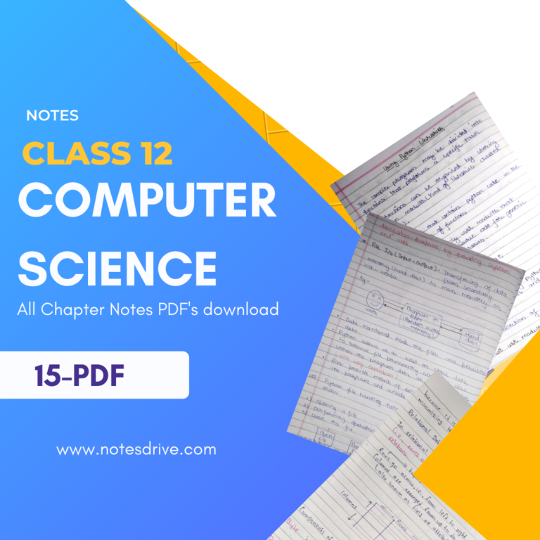 Class 12 Computer Science pyhton Handwritten Notes Free PDF Download class-12-computer-science-pyhton-handwritten-notes-free-pdf-download
